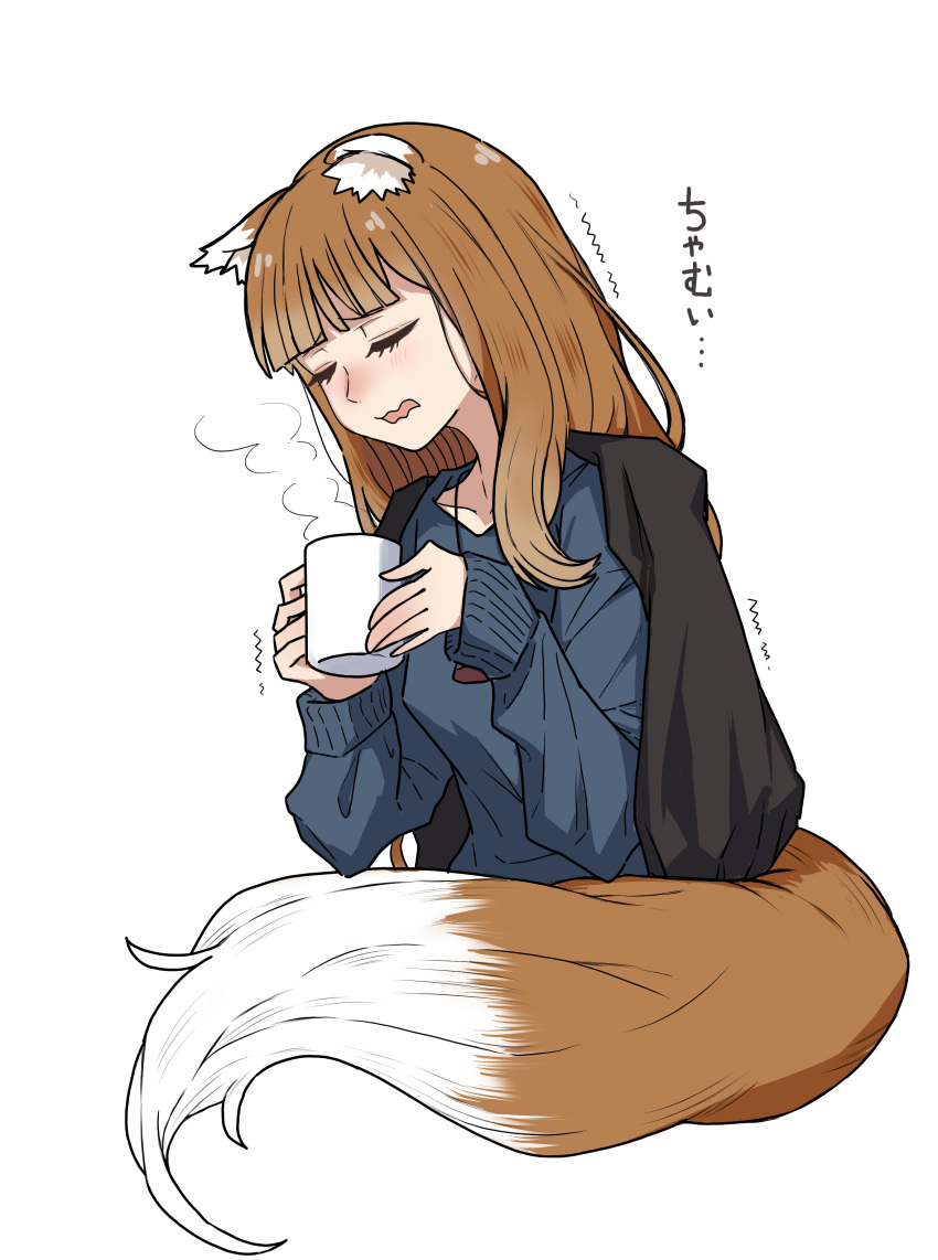 Safebooru - 1girl absurdres akuma0320 animal ear fluff animal ears black cape blue shirt blunt ...