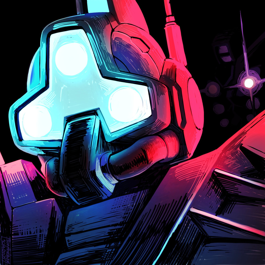 Safebooru - assault visor blue visor commentary gelgoog (gquuuuuux ...
