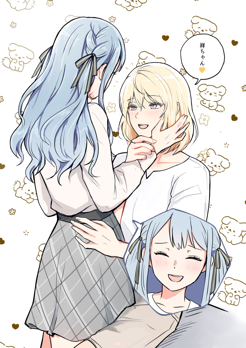 Safebooru - 2girls absurdres bang dream! bang dream! it's mygo!!!!! black ribbon blonde hair ...