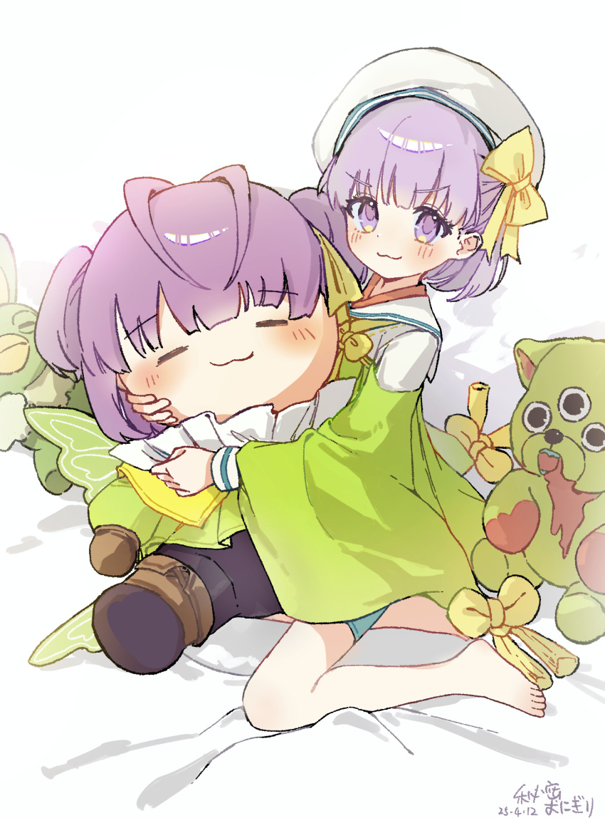Safebooru - 1girl :3 barefoot beret bow character doll dated fate/grand ...
