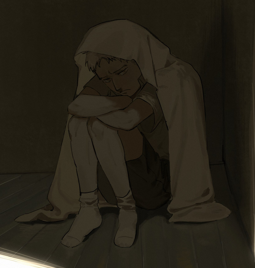 Safebooru - 1boy aged down blonde hair child dark room dquwtzattt33213 ...