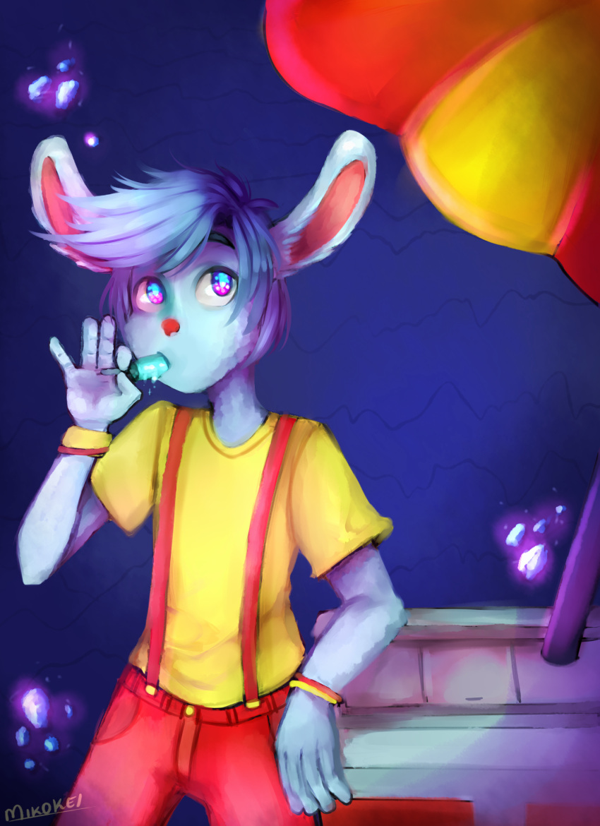 Safebooru - 1boy 2016 2d animal ears animal nose anthro artist name ...