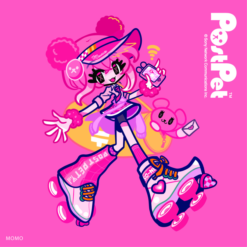 Safebooru - 1girl absurdres animal ears anzu (1014105) bear ears bike shorts under skirt black ...