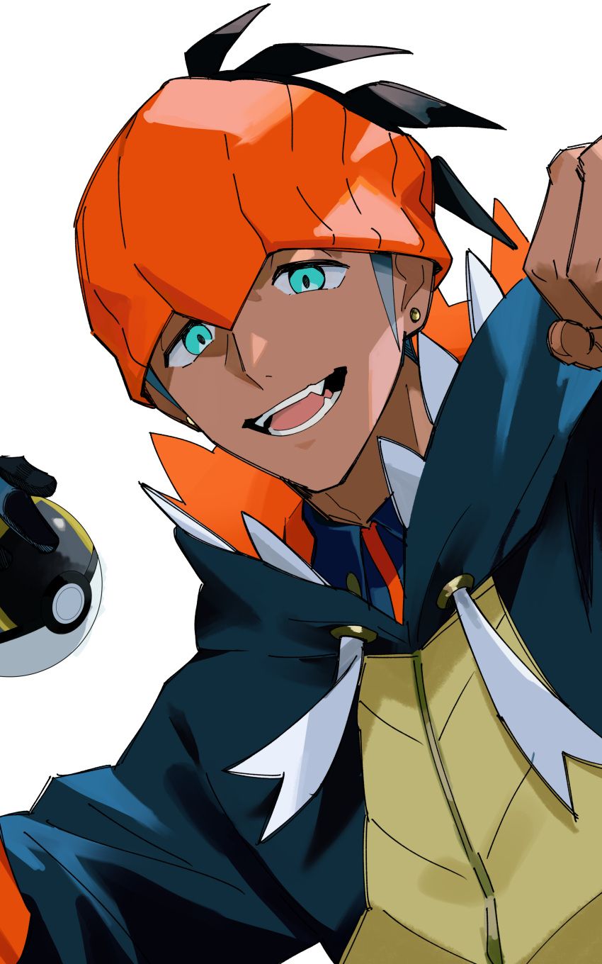 Safebooru - 1boy absurdres black hair black hoodie collared shirt ...