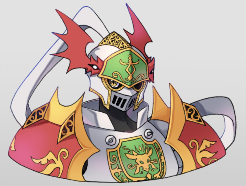 Safebooru - 1other armor digimon digimon (creature) full armor helmet ...