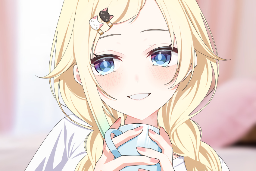 Safebooru - 1girl aizawa ema aizawa ema (4th costume) alternate costume blonde hair blue eyes ...