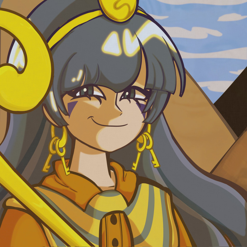 Safebooru - 1girl ancient egyptian ancient egyptian clothes blue eyes ...