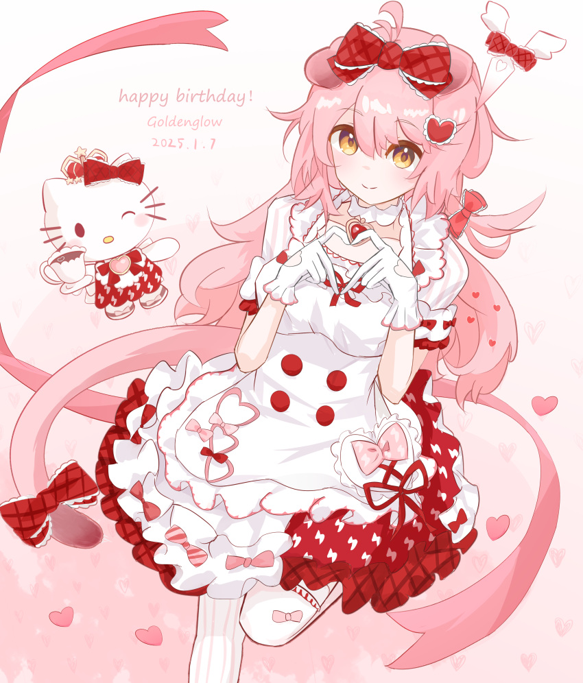 Safebooru - 1girl absurdres animal ears arknights bow character name ...