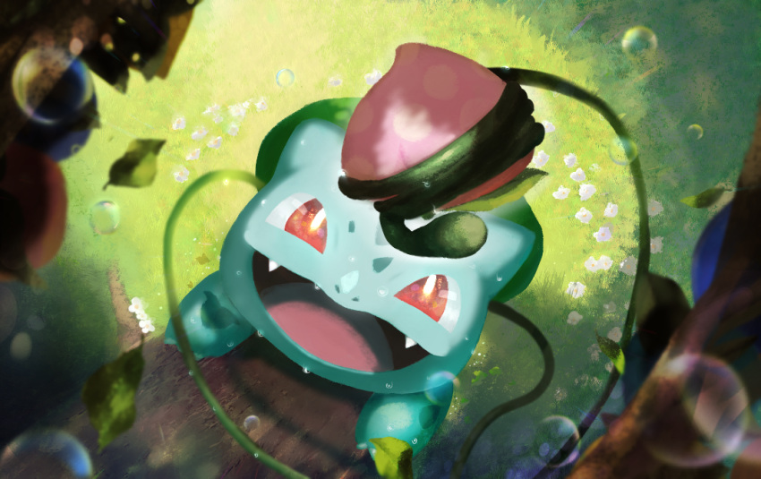 Safebooru - against tree animal focus berry (pokemon) bright pupils ...