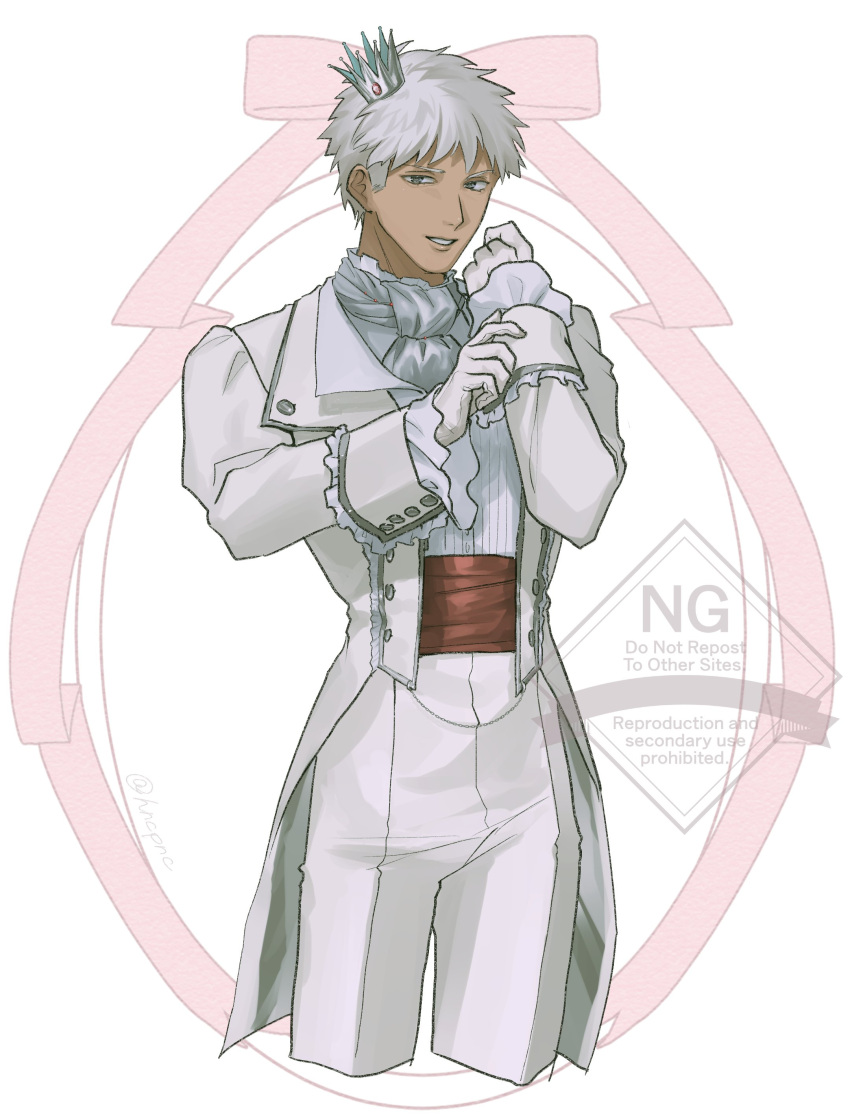 Safebooru - 1boy absurdres archer (fate) commentary request crown dark ...