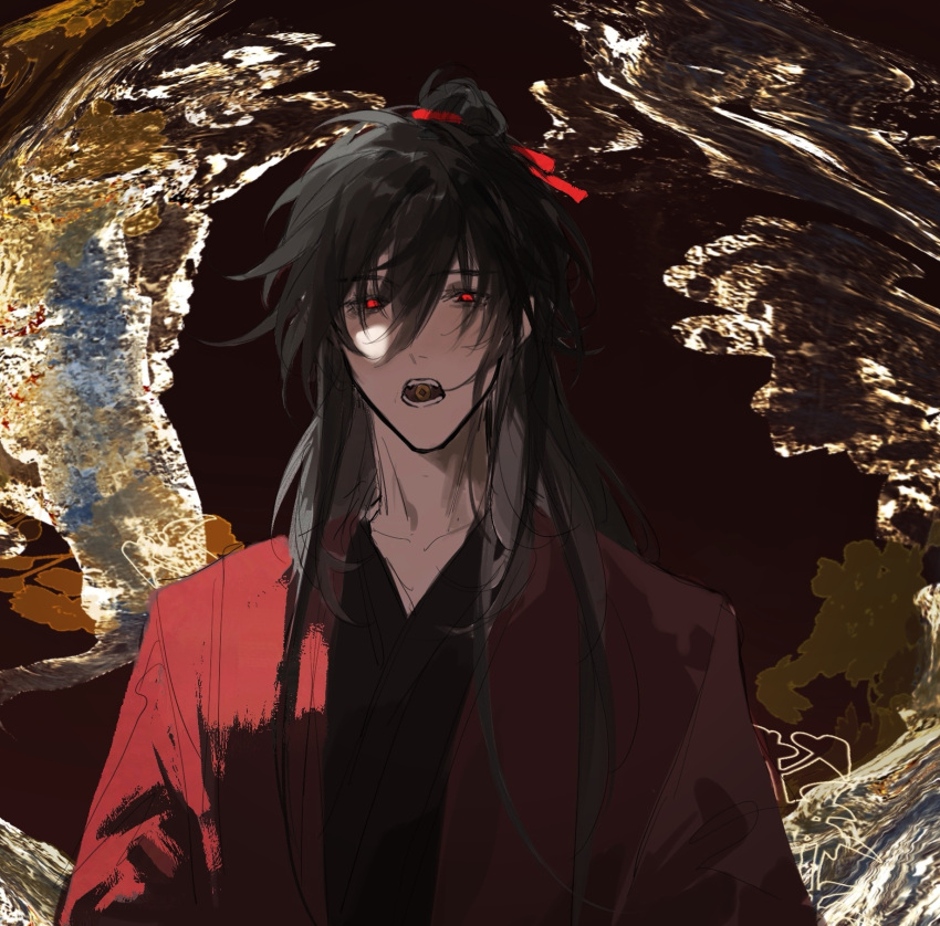 Safebooru - 1boy black hair black hanfu chinese clothes chinese ...