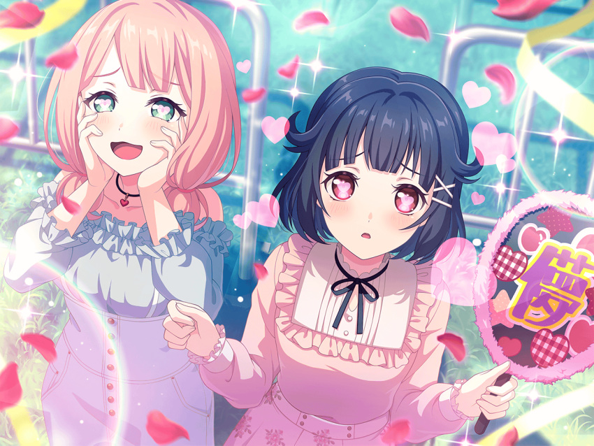 Safebooru - bang dream! black hair dress red eyes short hair ushigome rimi | 5817600