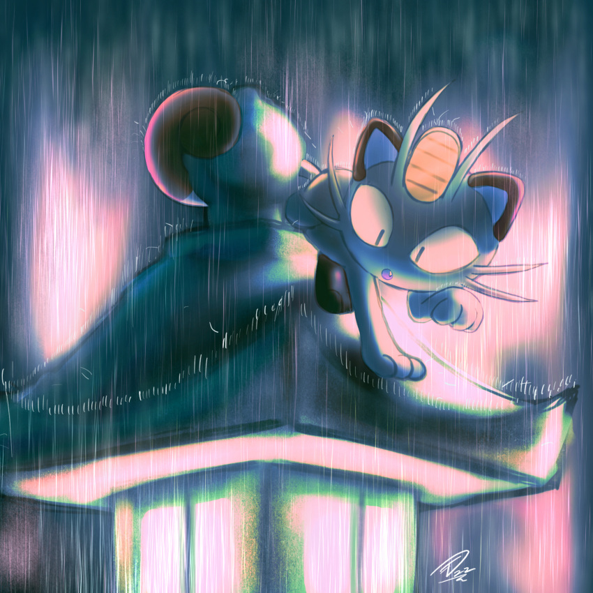 Safebooru - animal focus cat coin commentary request fang highres ...