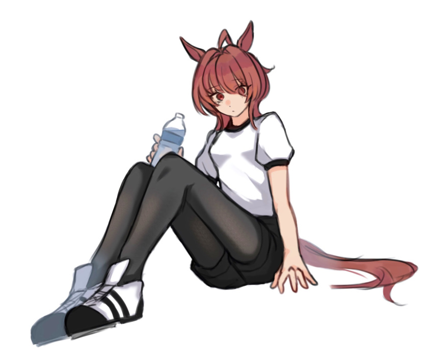 Safebooru - 1girl agnes tachyon (umamusume) ahoge alternate costume animal ears black pantyhose ...