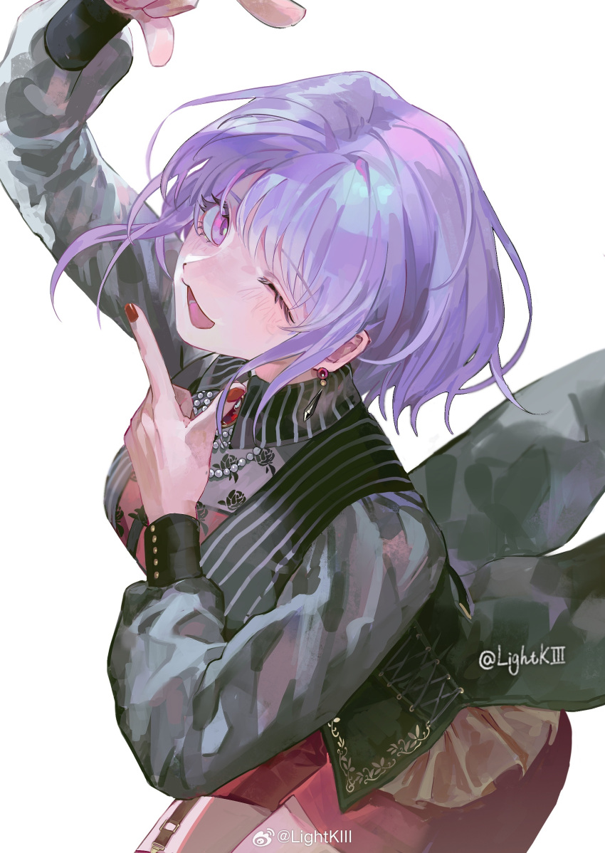 Safebooru - 1girl :3 absurdres amoris (bang dream!) arm up bang dream! bang dream! it's mygo ...
