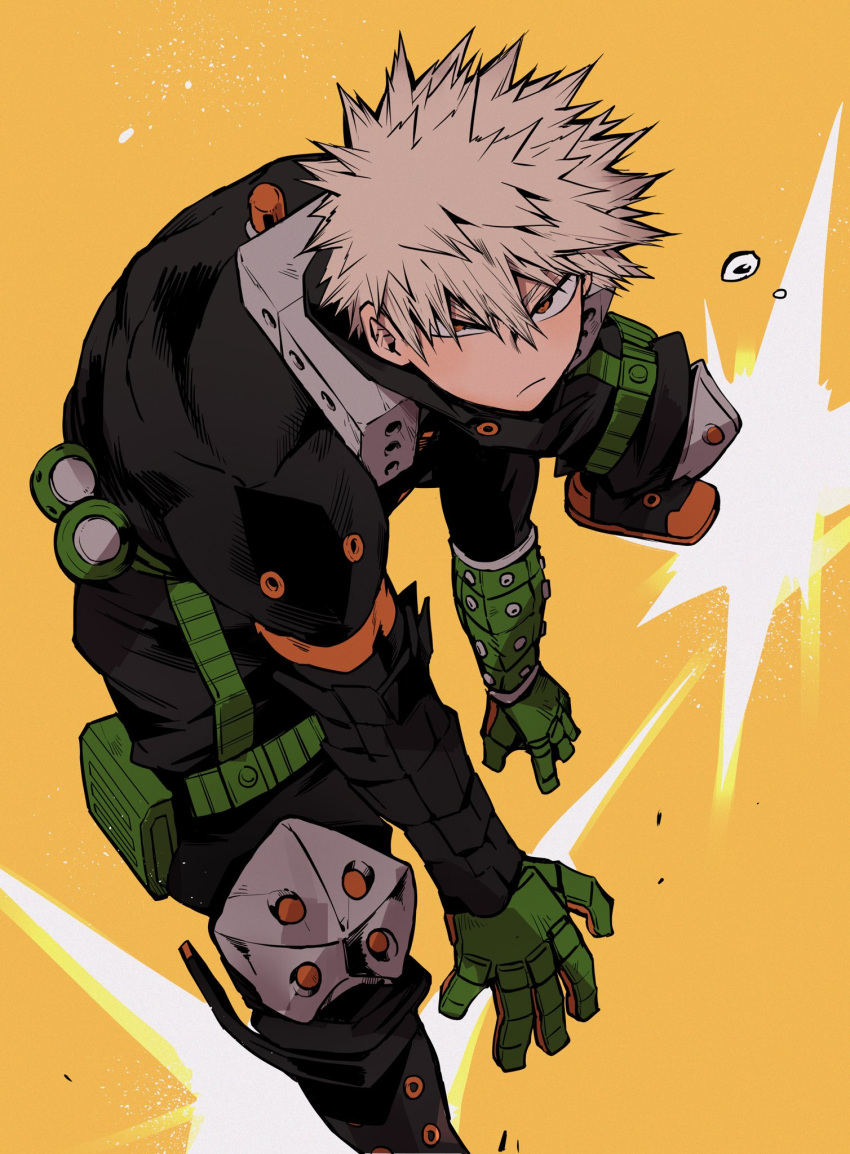 Safebooru - 1boy bakugou katsuki belt black boots black pants black ...
