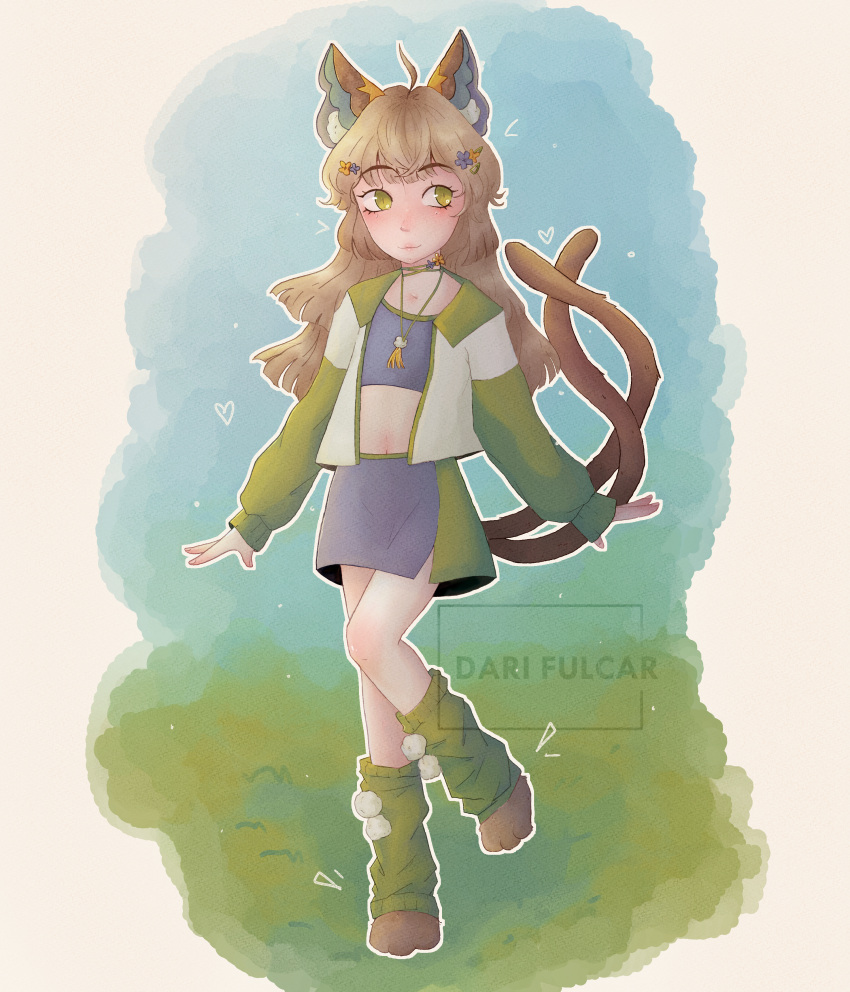 Safebooru - 1girl absurdres animal ear fluff animal ears blush cat ears cat girl cat tail draw ...