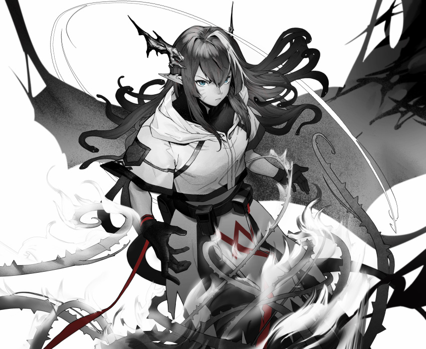 Safebooru - 1girl absurdres alice mage arknights blue eyes cape commission commissioner upload ...