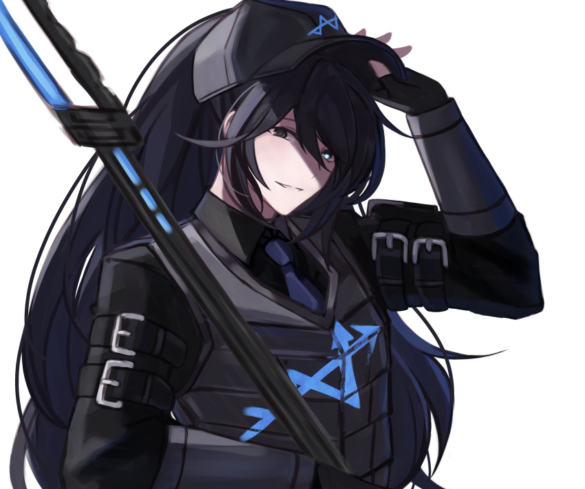 Safebooru - 1boy absurdres black eyes black vest blue eyes heterochromia highres hong lu (limbus ...