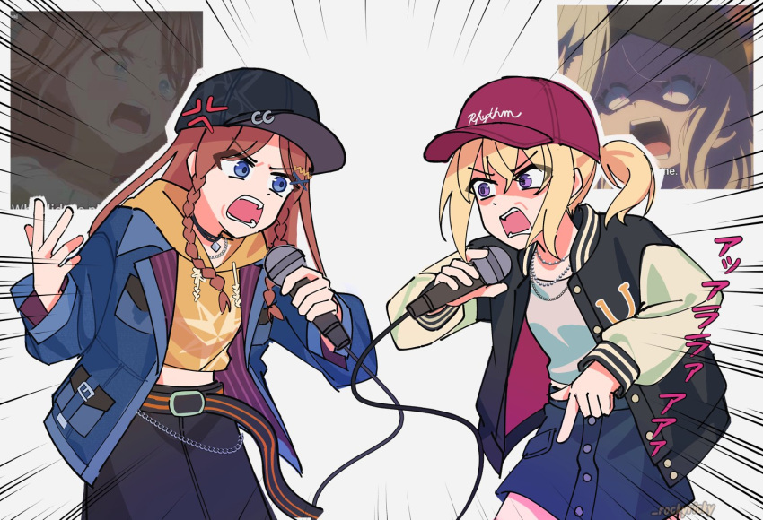 Safebooru - 2girls artist name bang dream! bang dream! it's mygo!!!!! baseball cap belt black ...