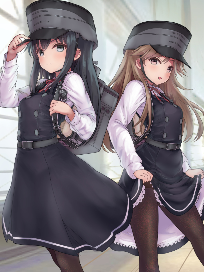 Safebooru - 2girls arare (kancolle) arare kai ni (kancolle) arare kai ni (kancolle) (cosplay ...