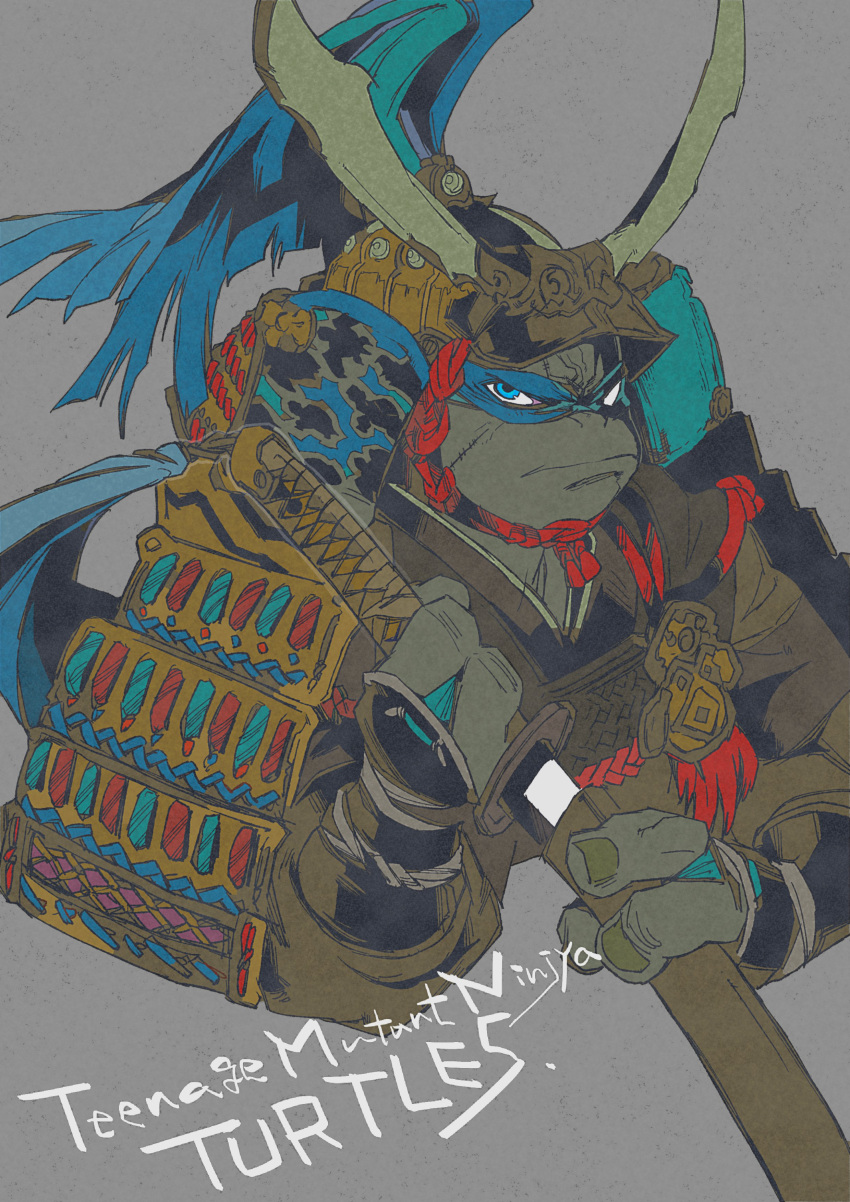 Safebooru - 1boy absurdres armor bakushi (smys2017) bandana blue eyes commentary request furry ...