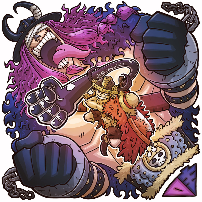 Safebooru - 2boys bandages bandages over eyes cape clenched teeth ...