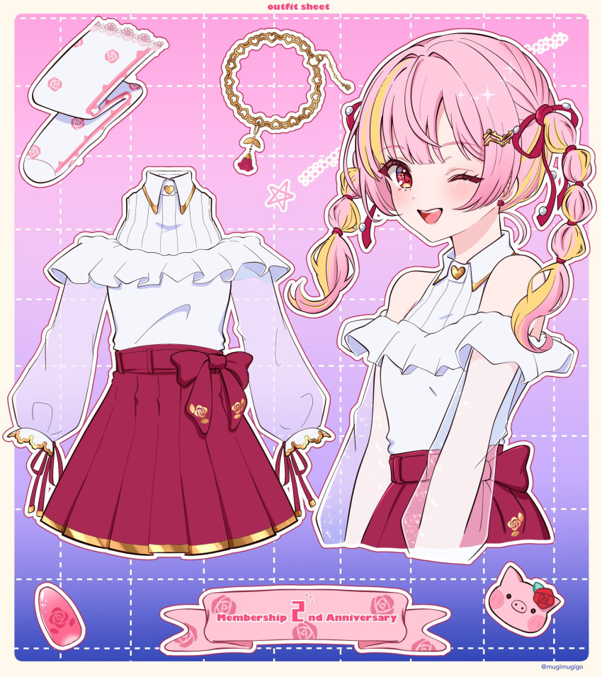 Safebooru - ;d alternate costume blonde hair braid hair ornament ...