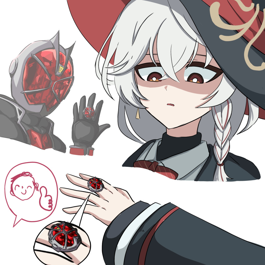 Safebooru - 1boy 1girl artist request blue archive braid doodle sensei ...