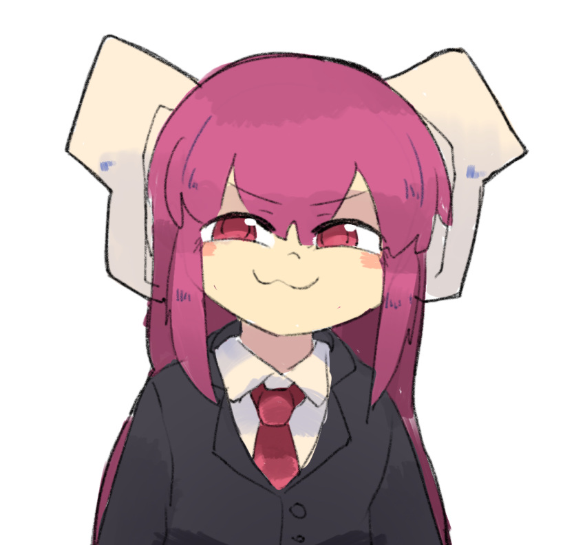 Safebooru - 1girl 7-mirano :3 animal ears black suit buttons collared ...