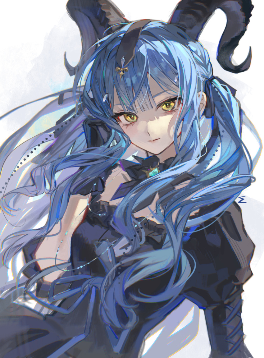 Safebooru - 1girl absurdres arknights bang dream! bang dream! it's mygo!!!!! black dress black ...