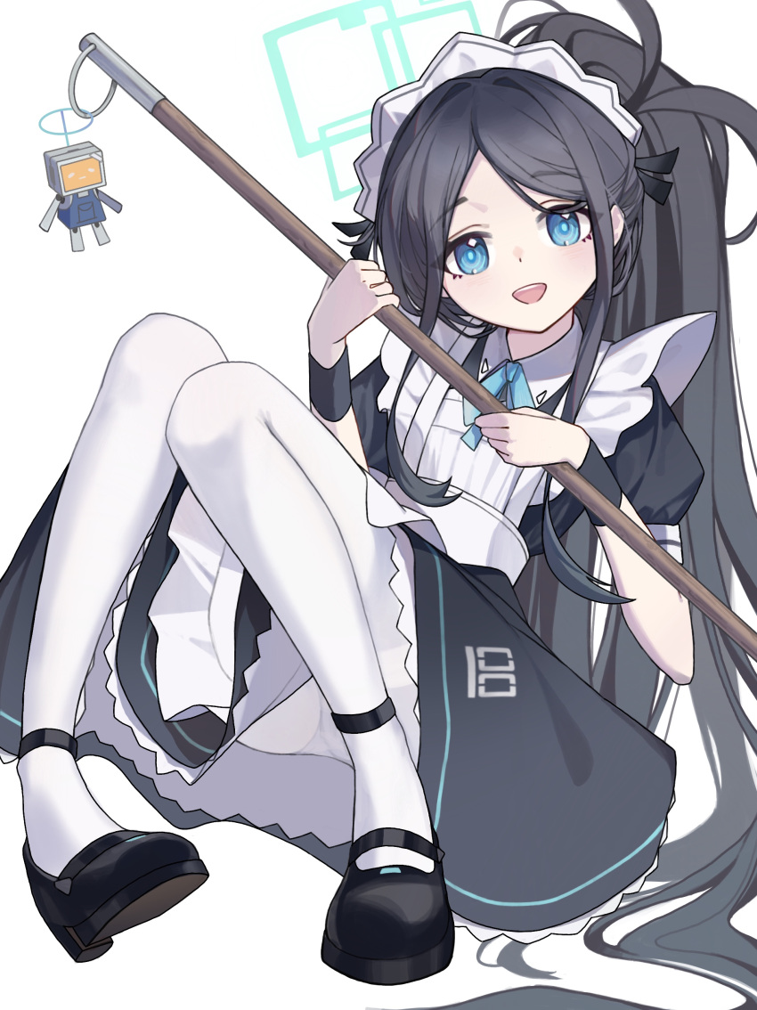 Safebooru - 1girl absurdres aqua halo aris (blue archive) black hair blue archive blue eyes ...