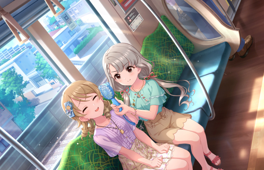 Safebooru - brown eyes grey hair hisakawa nagi idolmaster cinderella girls starlight stage long ...