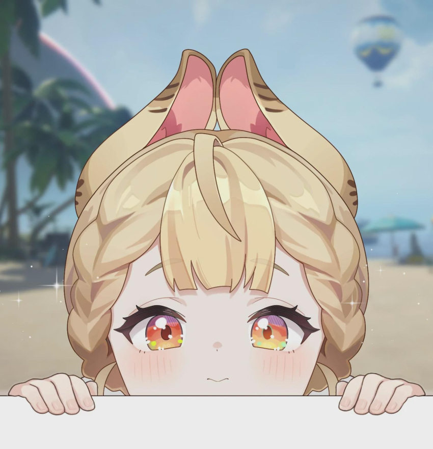 Safebooru - 1girl alice thymefield animal ears heterochromia long hair ...