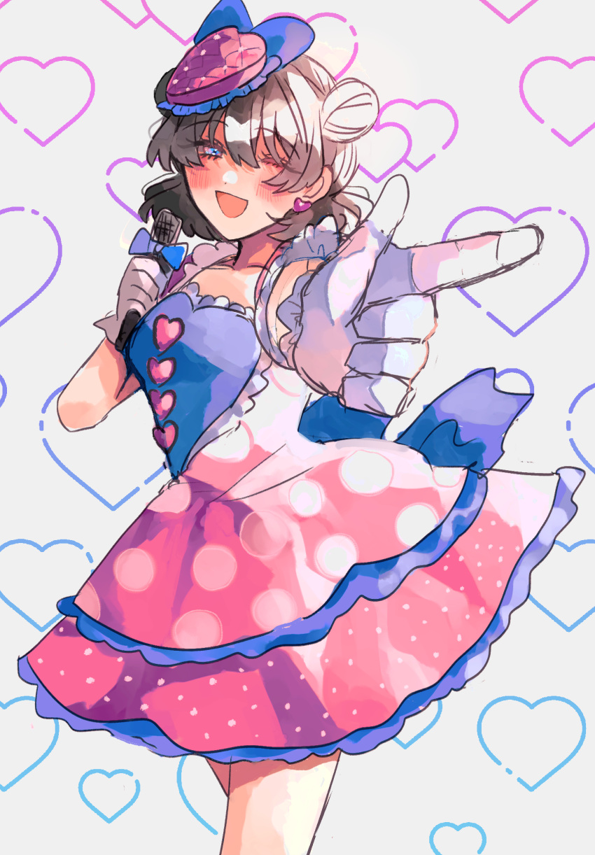 Safebooru - 1girl 47music2 animification black hair bow dress gloves ...