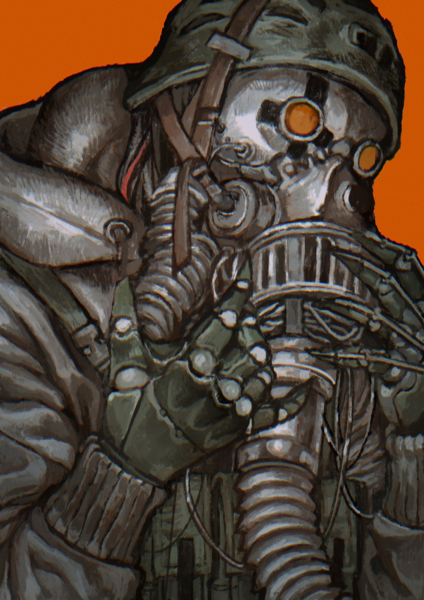 Safebooru - 1boy aikawa (dorohedoro) bulletproof vest commentary ...