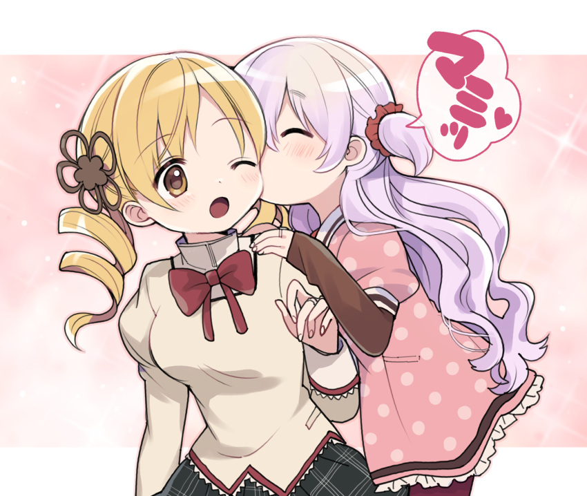 Safebooru - blonde hair blush bow bowtie closed eyes dress highres ...