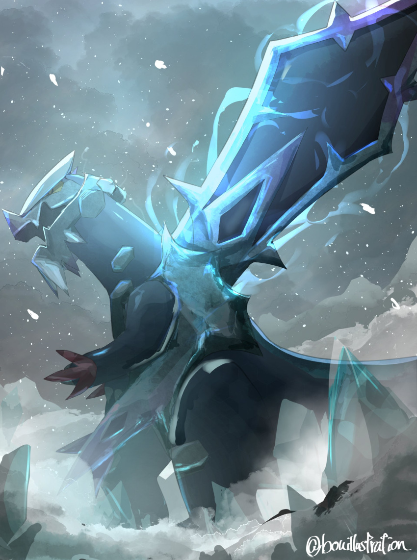 Safebooru - absurdres artist name baxcalibur blue claws blue skin bo ...