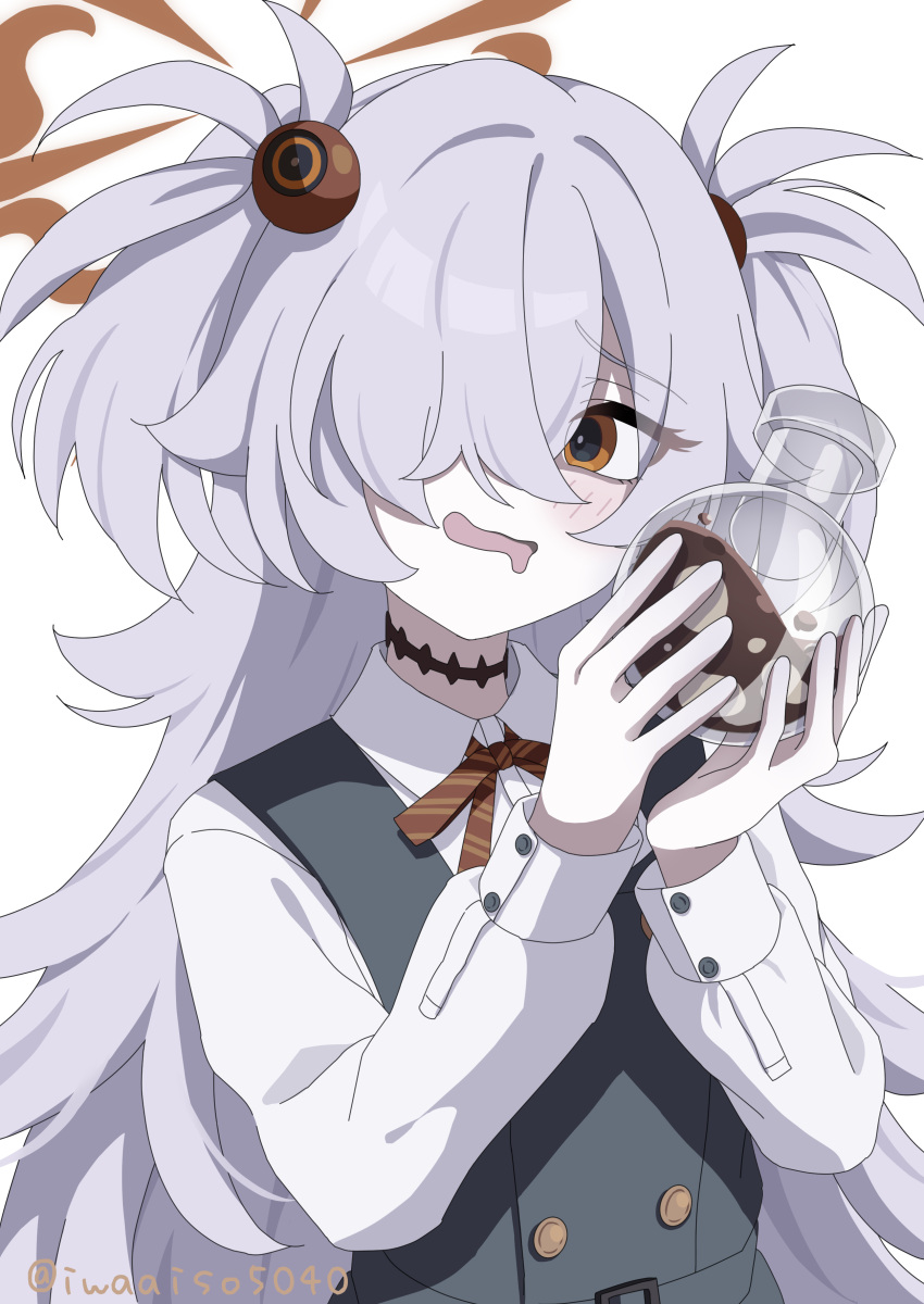 Safebooru - 1girl absurdres black eyes blue archive blush bright pupils ...