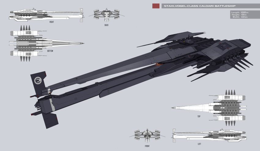 Safebooru - 3d battleship (eve online) blueprint (medium) caldari state ...