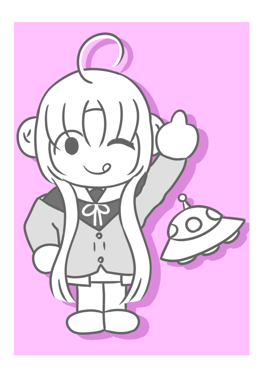 Safebooru - 1girl absurdres akeuchi yuu atago36 bocchi the rock! chibi ...