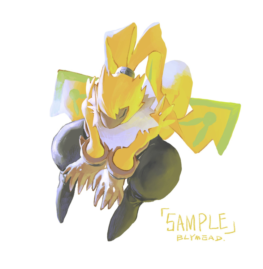 Safebooru - 1boy arms between legs bly mead brown gloves chinese ...