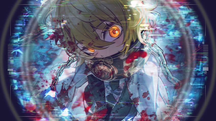 Safebooru - 1girl black necktie black skirt black thighhighs blonde ...