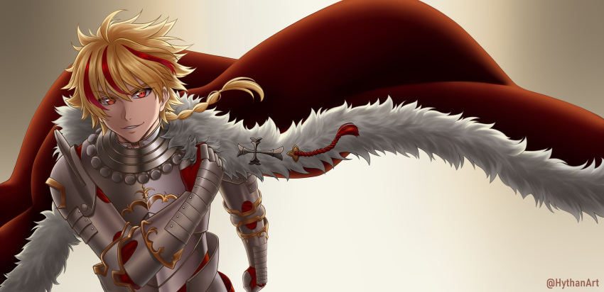 Safebooru - ahoge armor blonde hair braid couter cuirass fate/grand ...