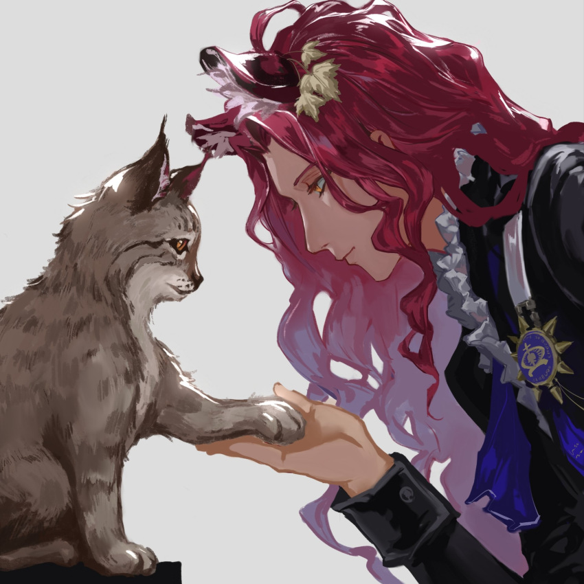 Safebooru - 1boy animal ear fluff animal ears animalization arknights ...