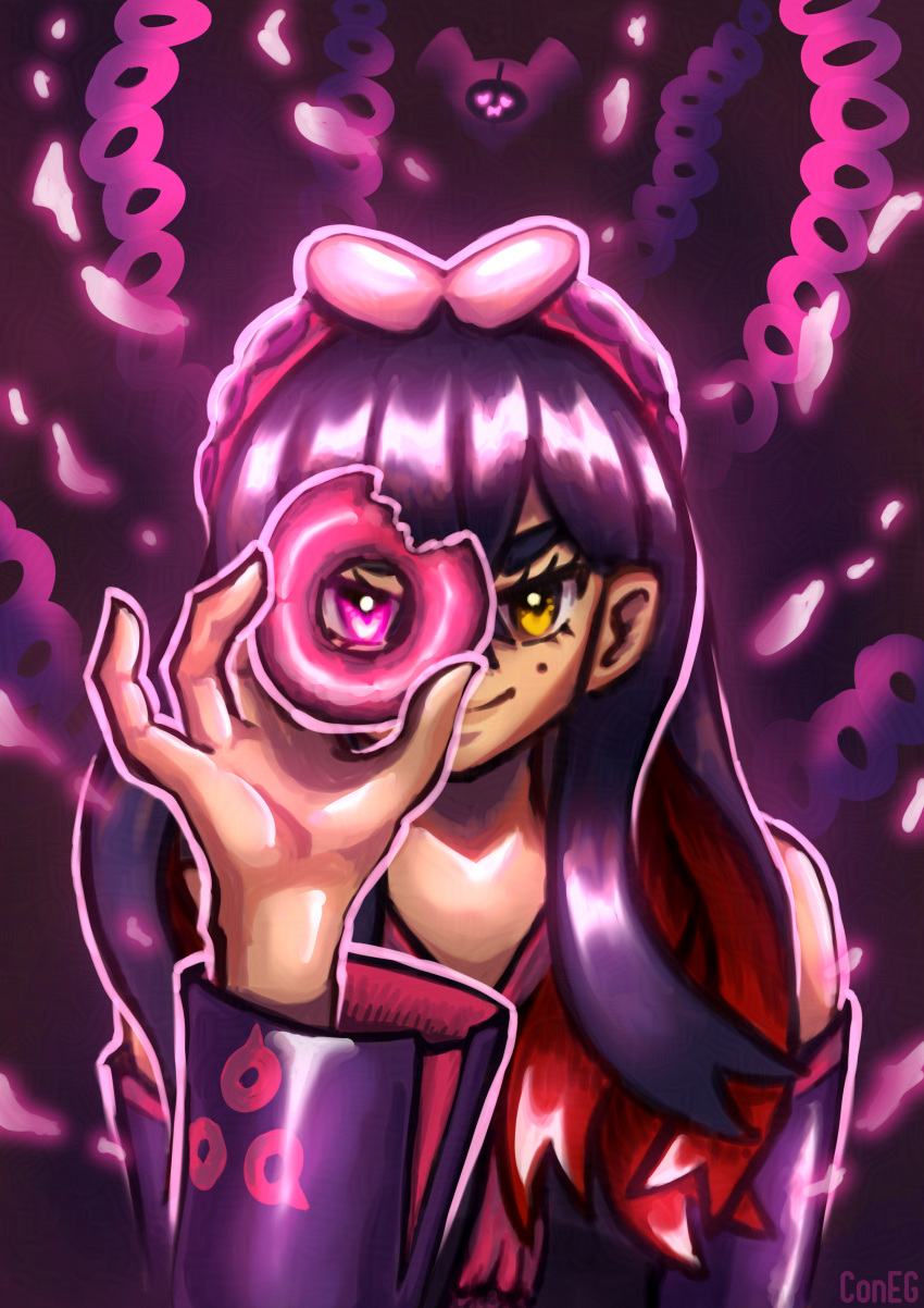 Safebooru - 1girl absurdres artist name black hair carmine (pokemon ...