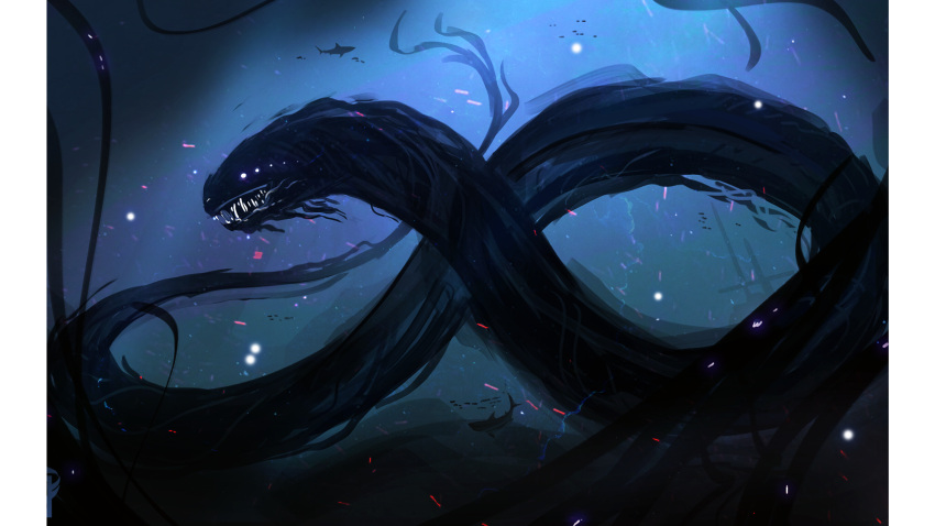 Safebooru - double helix highres leviathan (mythology) non-web source ...