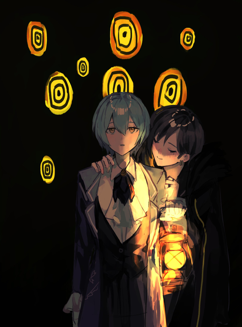 Safebooru - 2girls absurdres angela (project moon) ascot big bird (lobotomy corporation) binah ...