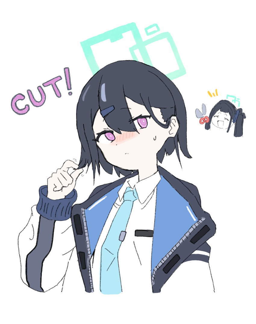 Safebooru - (blue archive) 2girls alternate hair length alternate ...