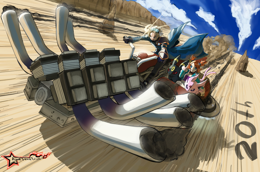 Safebooru - 1boy 1girl :o absurdres awesomeerix black choker blonde hair blue coat blue eyes ...